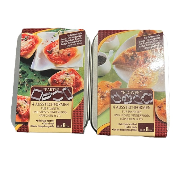Original Kaiser | Kitchen | Original Kaiser Piccantini Pastry Cutters 2 ...